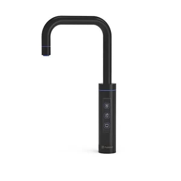 Puretec Sparq S5 Black Tap with Underbench Cold, Chilled and Sparkling ...